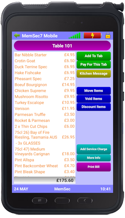 Order & Pay - Active Workspace